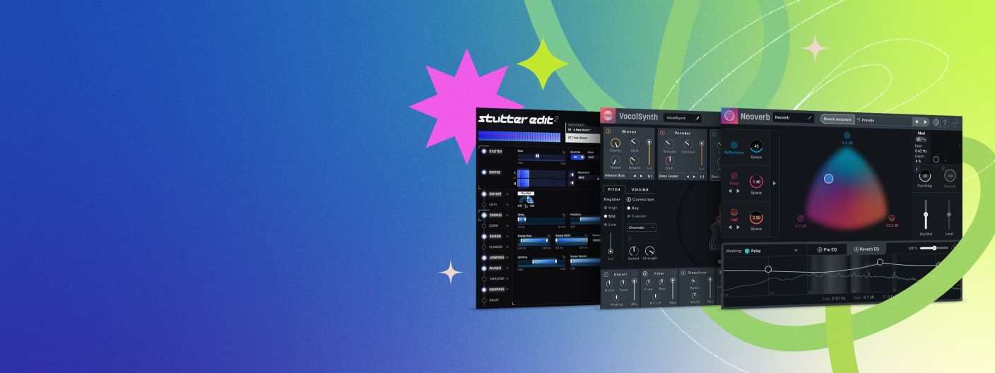 iZotope | Plugins for Audio Restoration, Mixing, Mastering and More