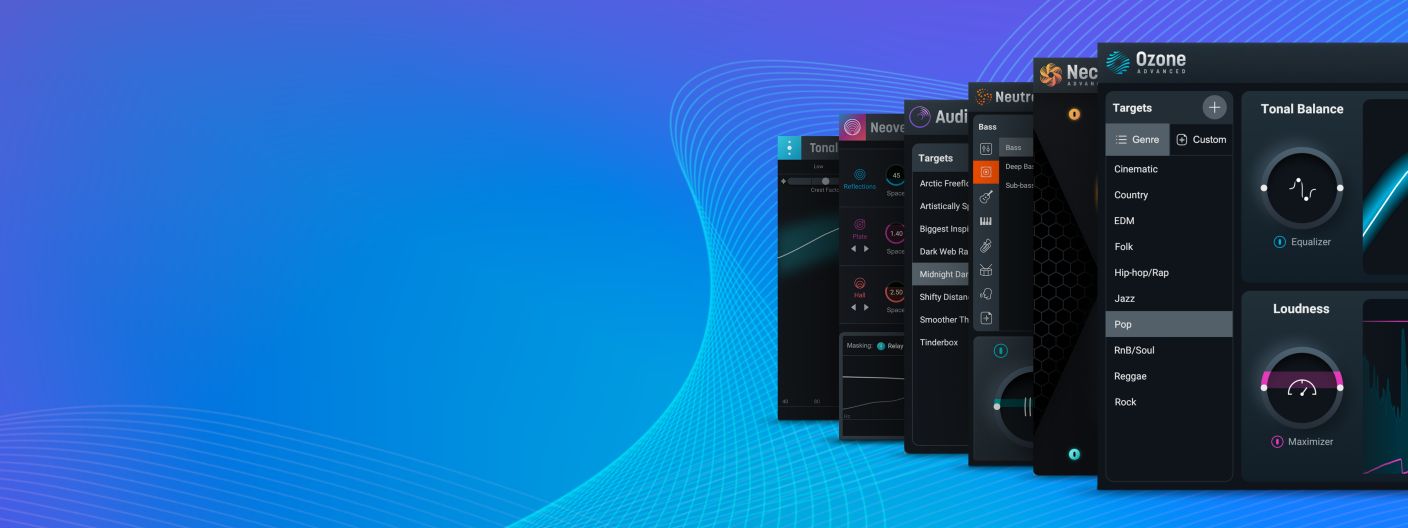 iZotope | Plugins for Audio Restoration, Mixing, Mastering and More